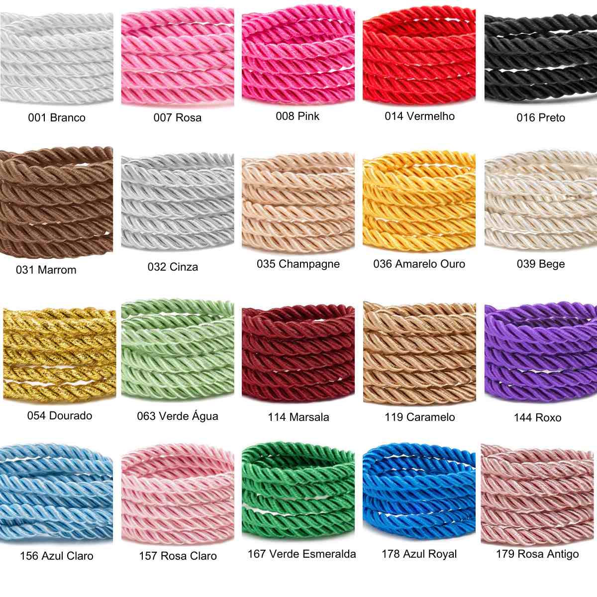 Cordão São Francisco ArtePunto 5mm com 10 metros